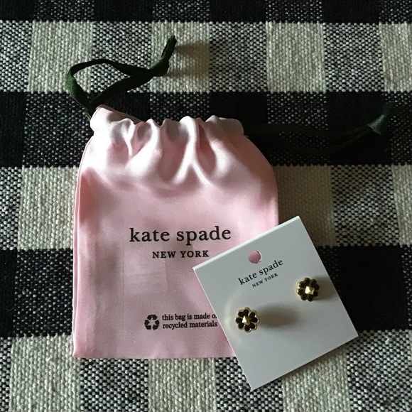 kate spade | Jewelry | Nwt Kate Spade Spades Studs Enamel Studs ...
